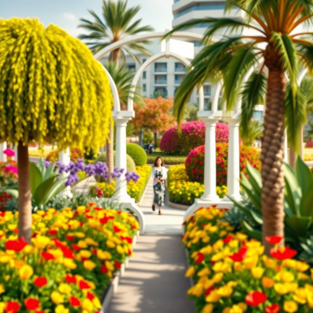Explore Dubai Miracle Garden: Map and Visitor Tips