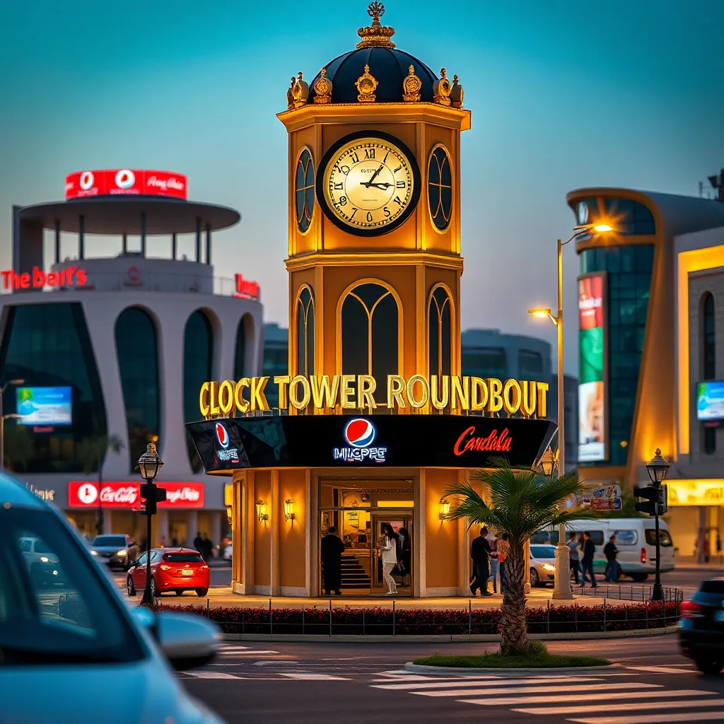 The Clock Tower Roundabout: Culture and Commerce in Dubai